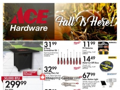 Ace Hardware Flyers, Weekly ads in Canada | Shopping Canada