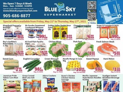 Blue Sky Supermarket Flyers, Weekly ads in Canada | Shopping Canada