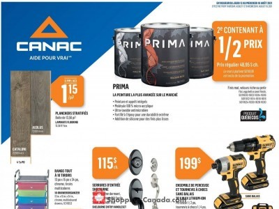 Canac store - 6235, boul. Wilfrid-Hamel, L Ancienne-Lorette, Quebec ...