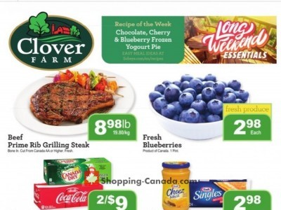 Clover Farm Flyers, Weekly ads in Canada | Shopping Canada