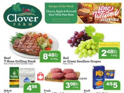 Clover Farm Flyers, Weekly ads in Canada | Shopping Canada