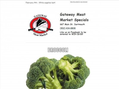 Gateway Meat Market store - 667 Main Street, Dartmouth, Nova Scotia ...