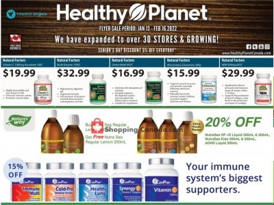 Healthy Planet stores in Canada - Locations & Hours | Shopping Canada