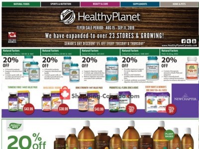 Healthy Planet stores in Canada - Locations & Hours | Shopping Canada