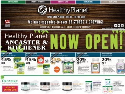 Healthy Planet stores in Canada - Locations & Hours | Shopping Canada