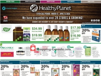 Healthy Planet stores in Canada - Locations & Hours | Shopping Canada