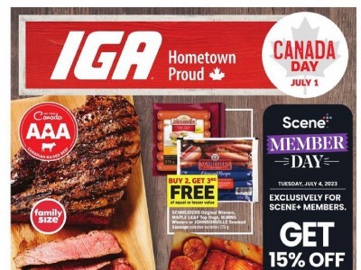 IGA Extra store - 580 rue Victoria, Edmundston, New Brunswick, Canada ...