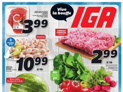 IGA Extra store - 580 rue Victoria, Edmundston, New Brunswick, Canada ...