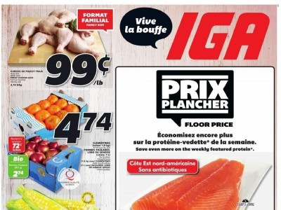 IGA Extra store - 580 rue Victoria, Edmundston, New Brunswick, Canada ...
