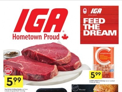 IGA Extra store - 580 rue Victoria, Edmundston, New Brunswick, Canada ...