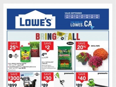 Lowe's in Ontario (Canada) - locations, store list, hours | Shopping Canada