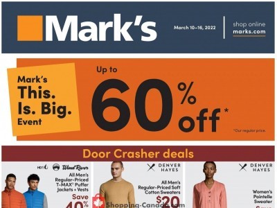 Mark's Work Wearhouse stores in Canada - Locations & Hours | Shopping ...