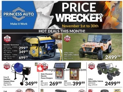 Princess Auto store - 50 Cabela Court, Moncton, New Brunswick, Canada ...