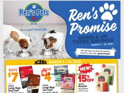 Ren's Pet Depot in Park Place (Barrie, Ontario L4N 9A9) | Shopping Canada