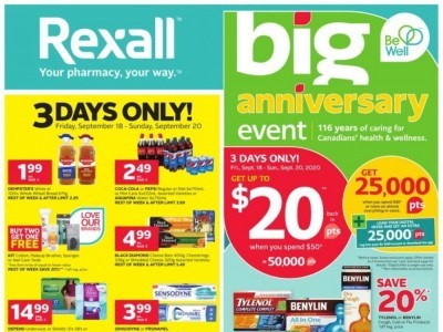Rexall Drug Store Flyers, Weekly ads in Canada | Shopping Canada
