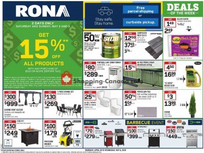 Rona store - 19 Notion Road, Ajax, Ontario, Canada - Hours, location ...