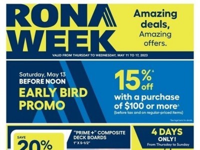 Rona Flyers, Weekly ads in Canada | Shopping Canada