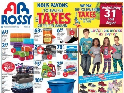 Rossy in Quebec (Canada) - locations, store list, hours | Shopping Canada