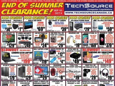 TechSource Canada Flyers, Weekly ads in Canada | Shopping Canada