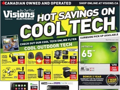 Visions Electronics in Ontario (Canada) - locations, store list, hours ...