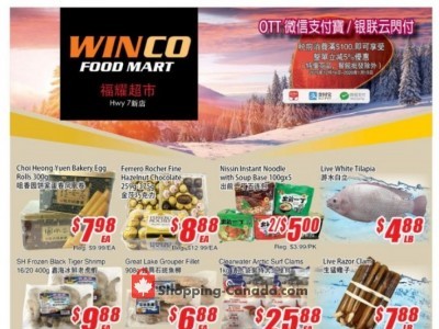WinCo Food Mart Flyers, Weekly ads in Canada | Shopping Canada