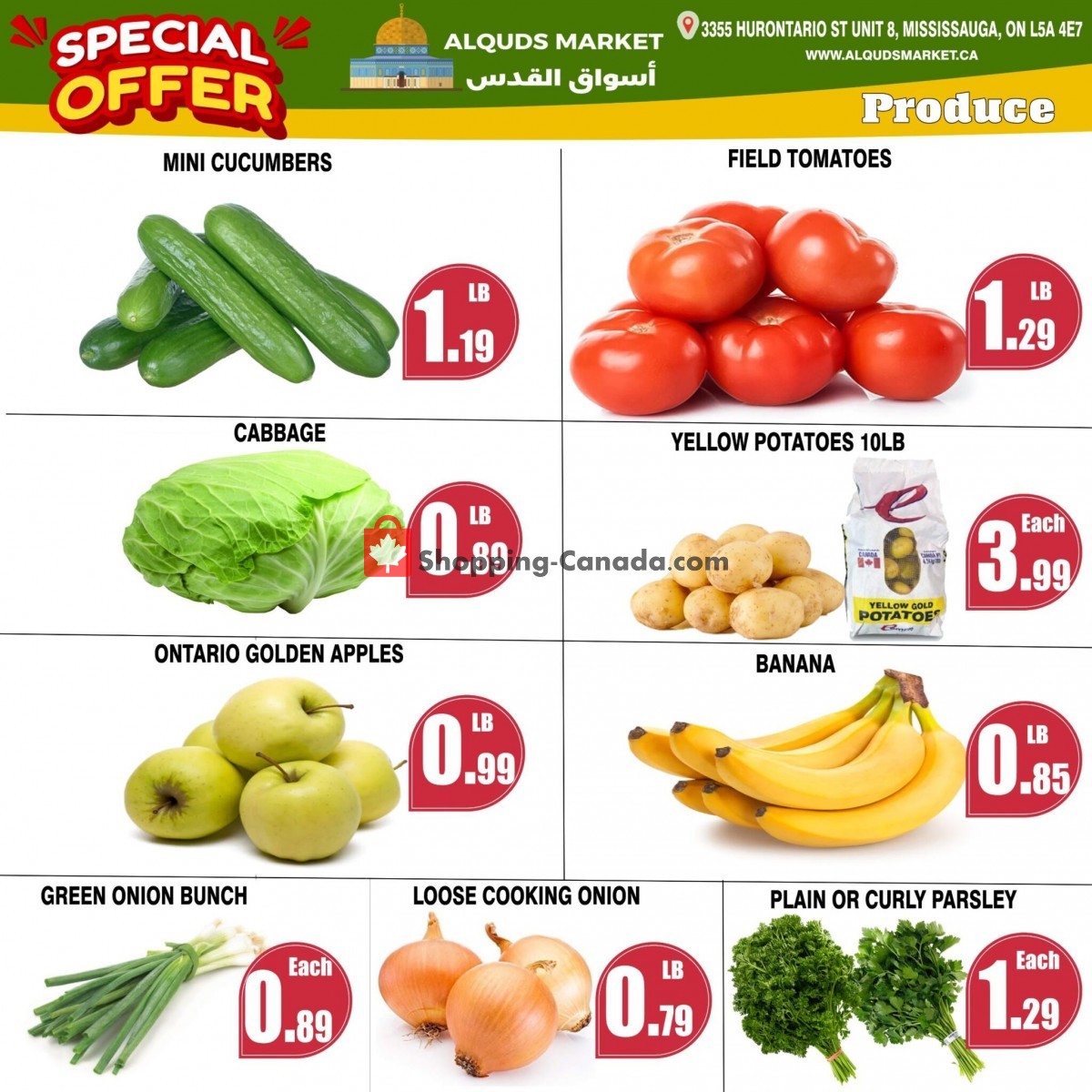 Al-Quds Supermarket Canada, flyer - (Special Offer): November 10 ...