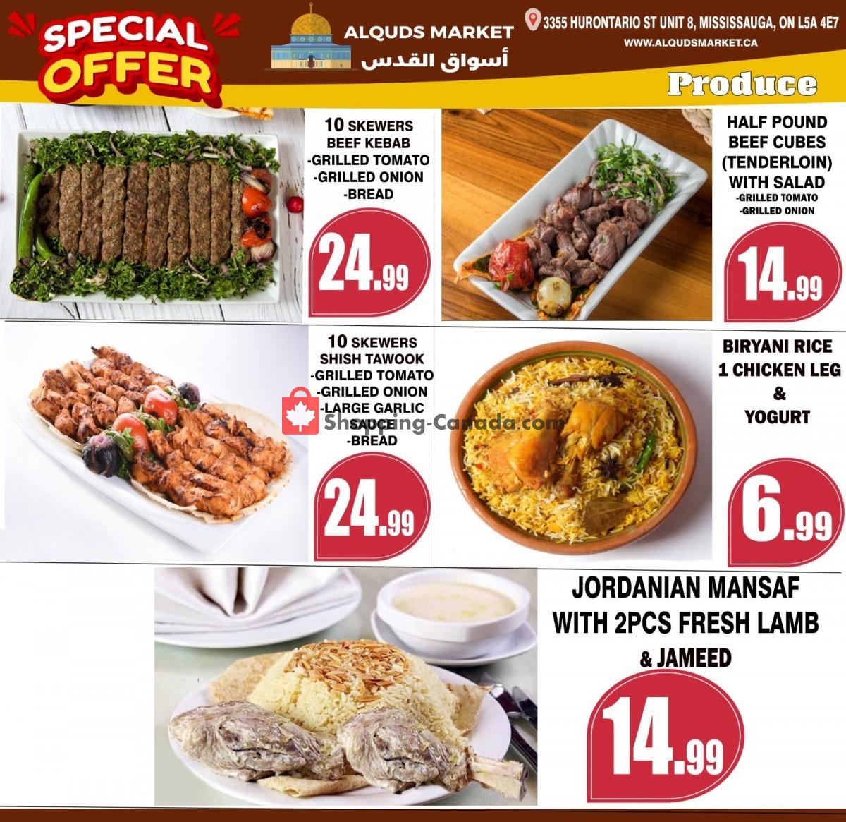 Al-Quds Supermarket Canada, flyer - (Special Offer): November 10 ...