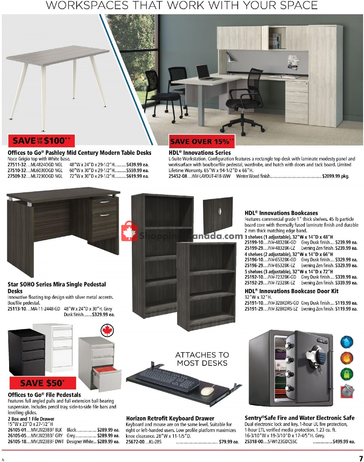 Basics Office Products Canada, flyer - Monthly Offer - Prices are ...