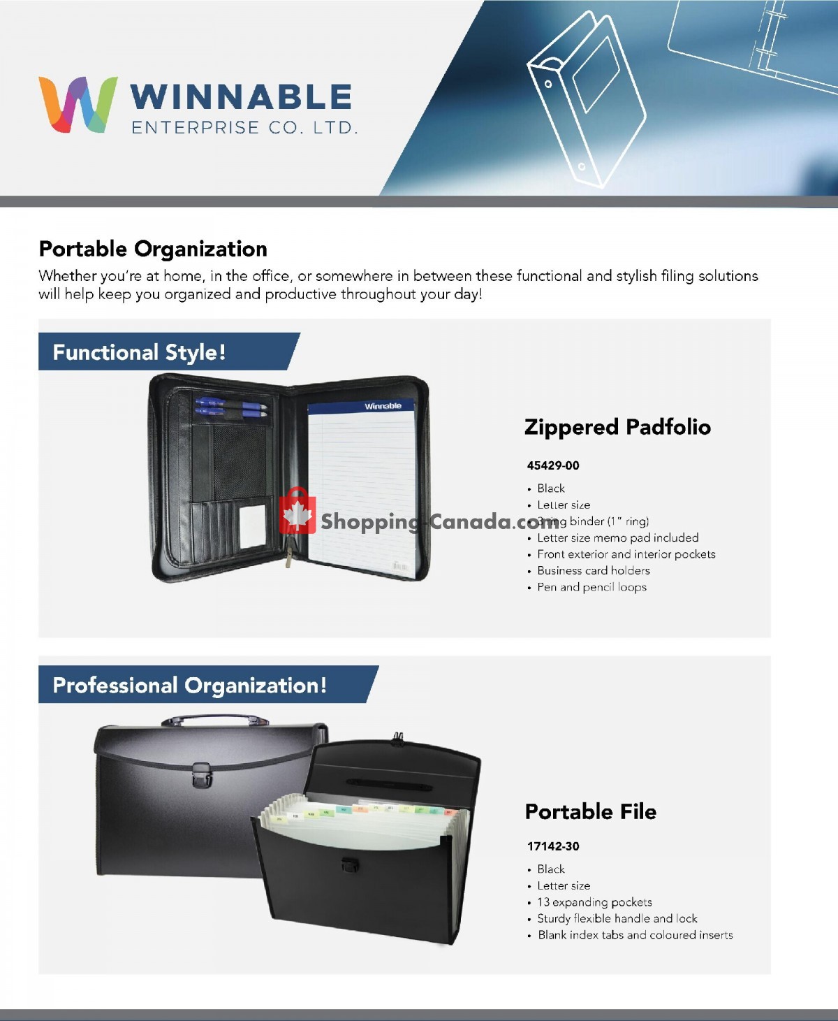 Basics Office Products Canada, flyer - (Organized & Productive ...