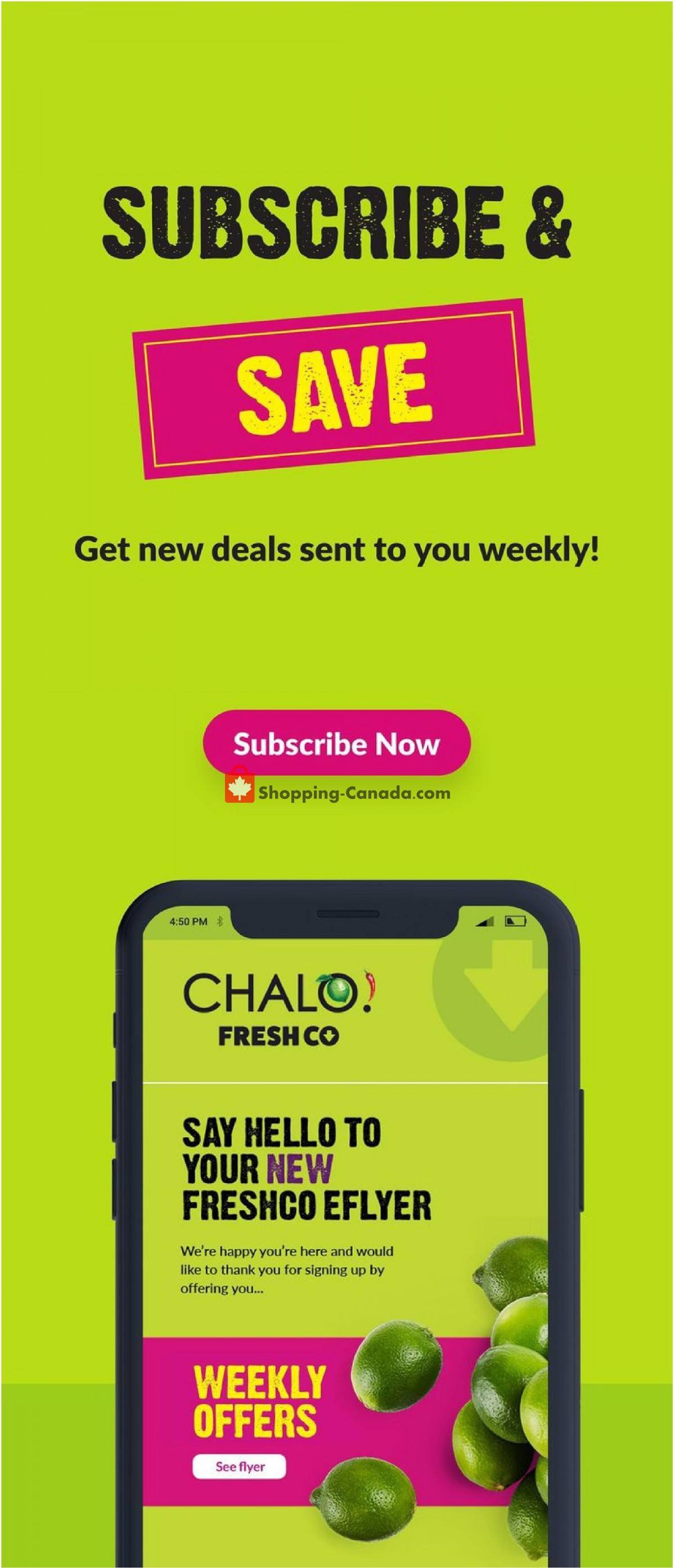 Chalo FreshCo Canada, flyer - (Scene Member Pricing - West): March 23 ...