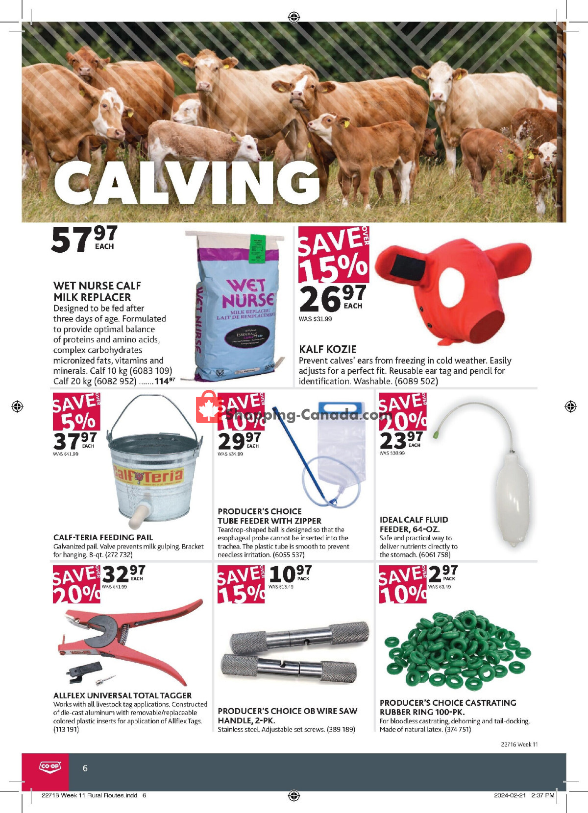 Co-op Canada, flyer - (Agro - rural routes): March 7 - March 20, 2024 ...