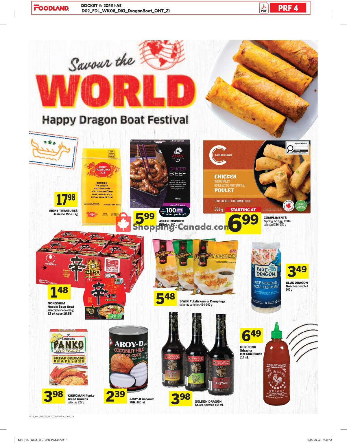 Foodland Canada, flyer - Zone 3: June 18 - June 24, 2026 | Shopping Canada