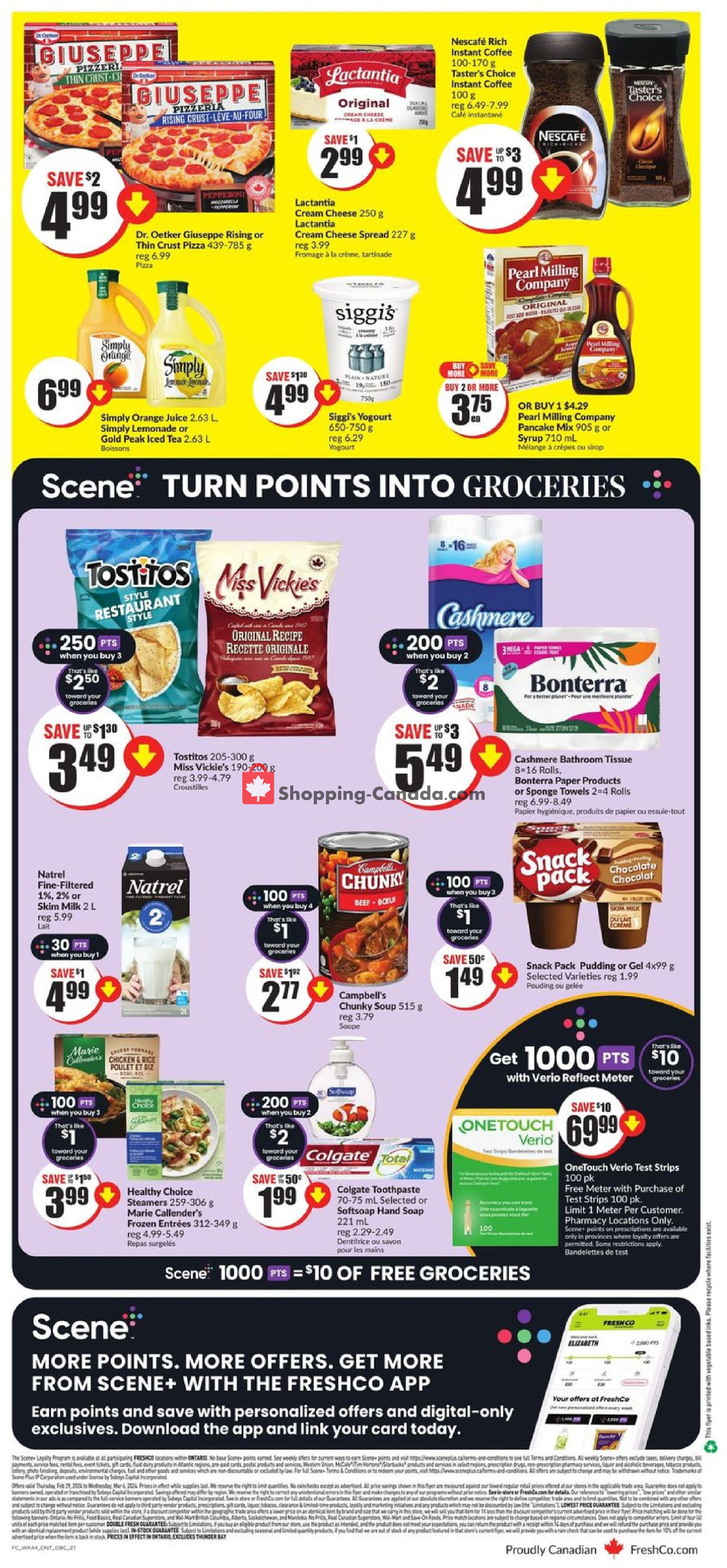 FreshCo Canada, flyer - (Lowering Food Prices - ON): February 29 ...