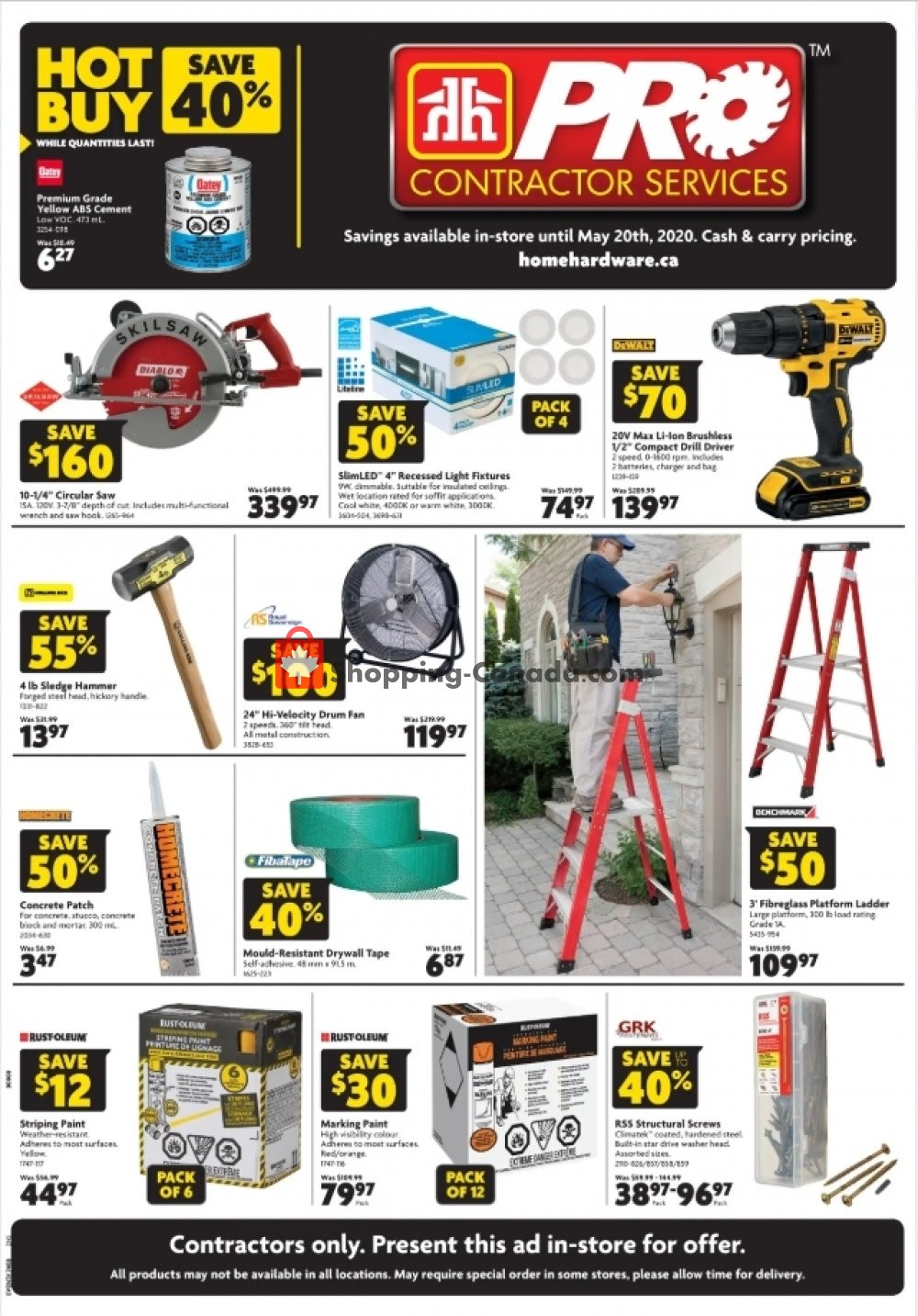 Home Hardware Canada, flyer - (Pro Contractor Savings): May 7 - May 20 ...