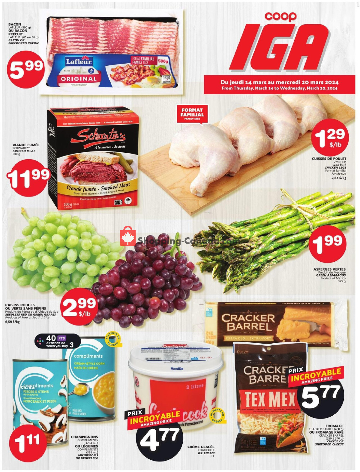 IGA Extra Canada, flyer - (Special offer - Iles de la madeleine): March ...