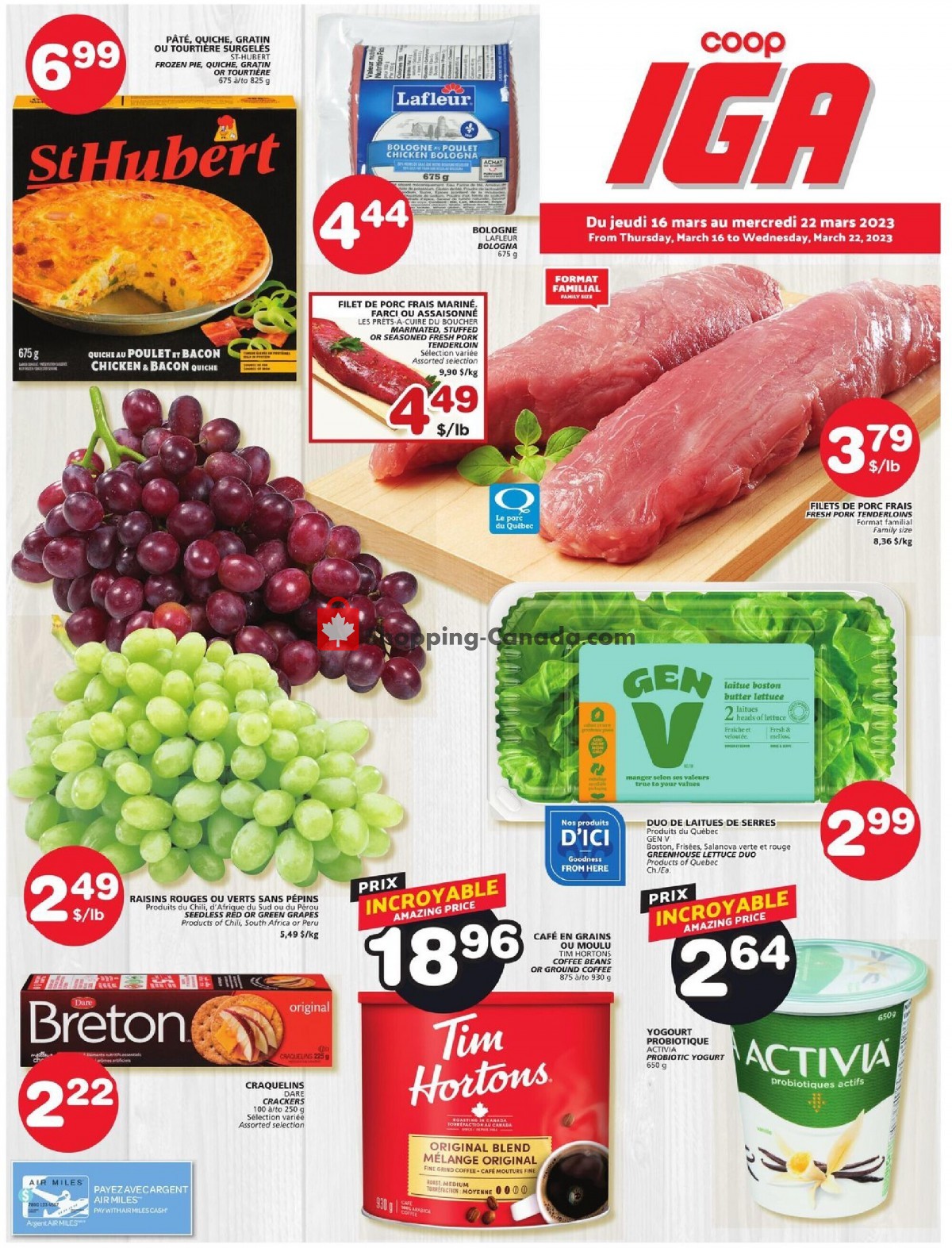 IGA Extra Canada, flyer - (Weekly Special - Iles-de-la-Madeleine ...