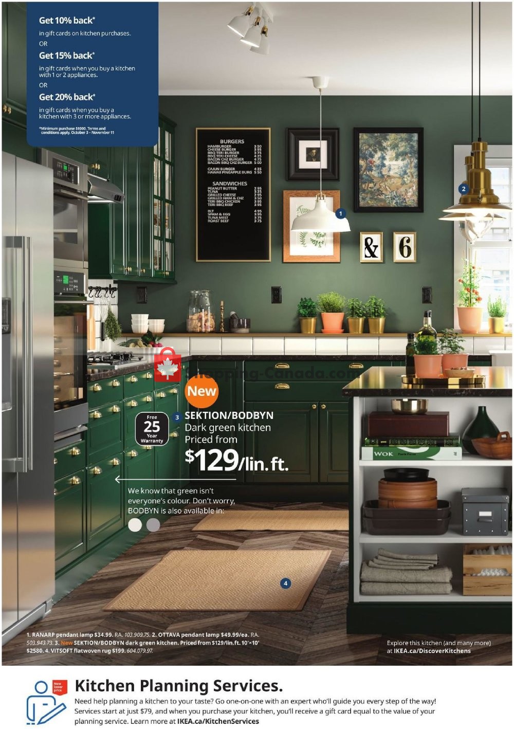 Ikea Canada, flyer - (Spice Up The Season): October 3 - November 11 ...