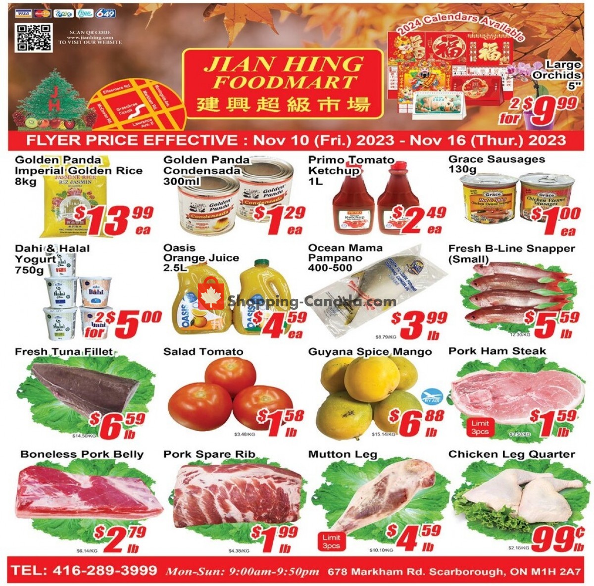 Jian Hing Supermarket Canada, flyer - (Weekly Specials - Scarborough ...