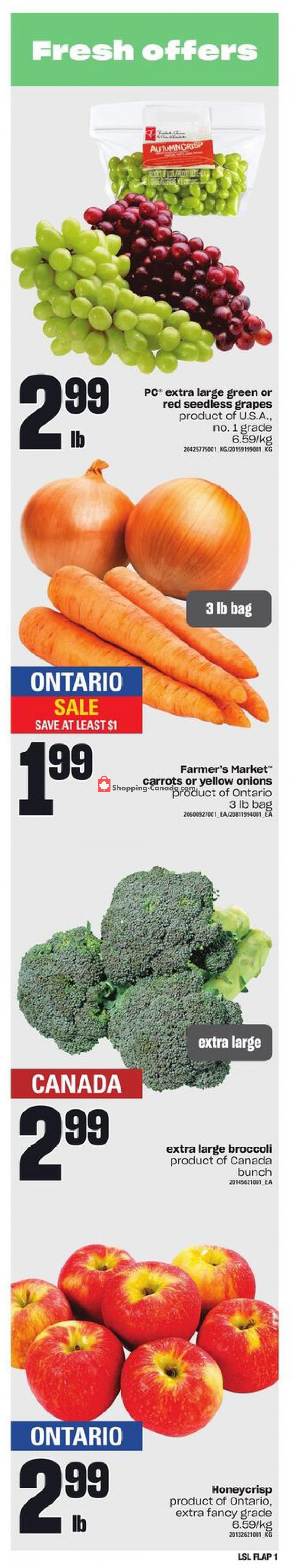 Loblaws Canada, flyer - (Special Offer - Fresh Offers - ON): October 26 ...