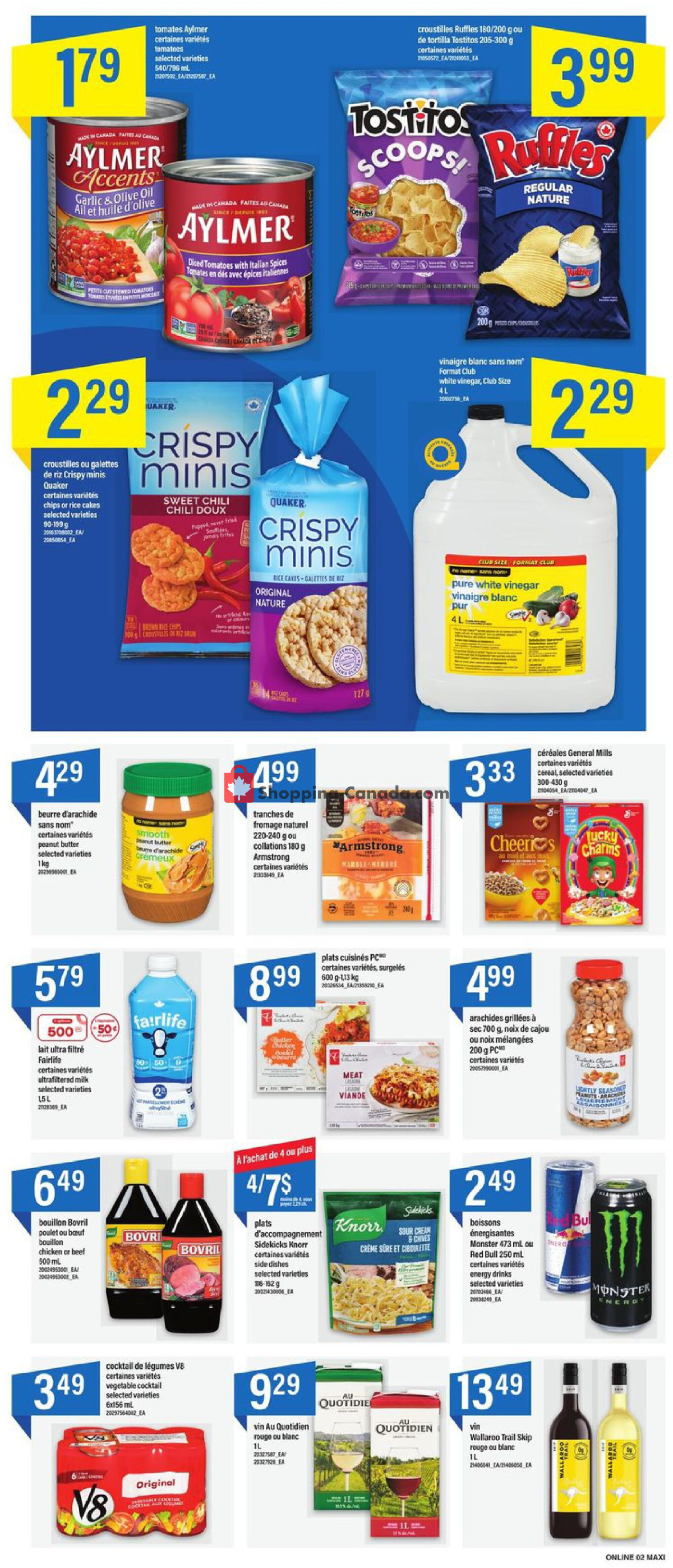 Maxi Canada, flyer - (Maxi Rabais): February 1 - February 7, 2024 ...