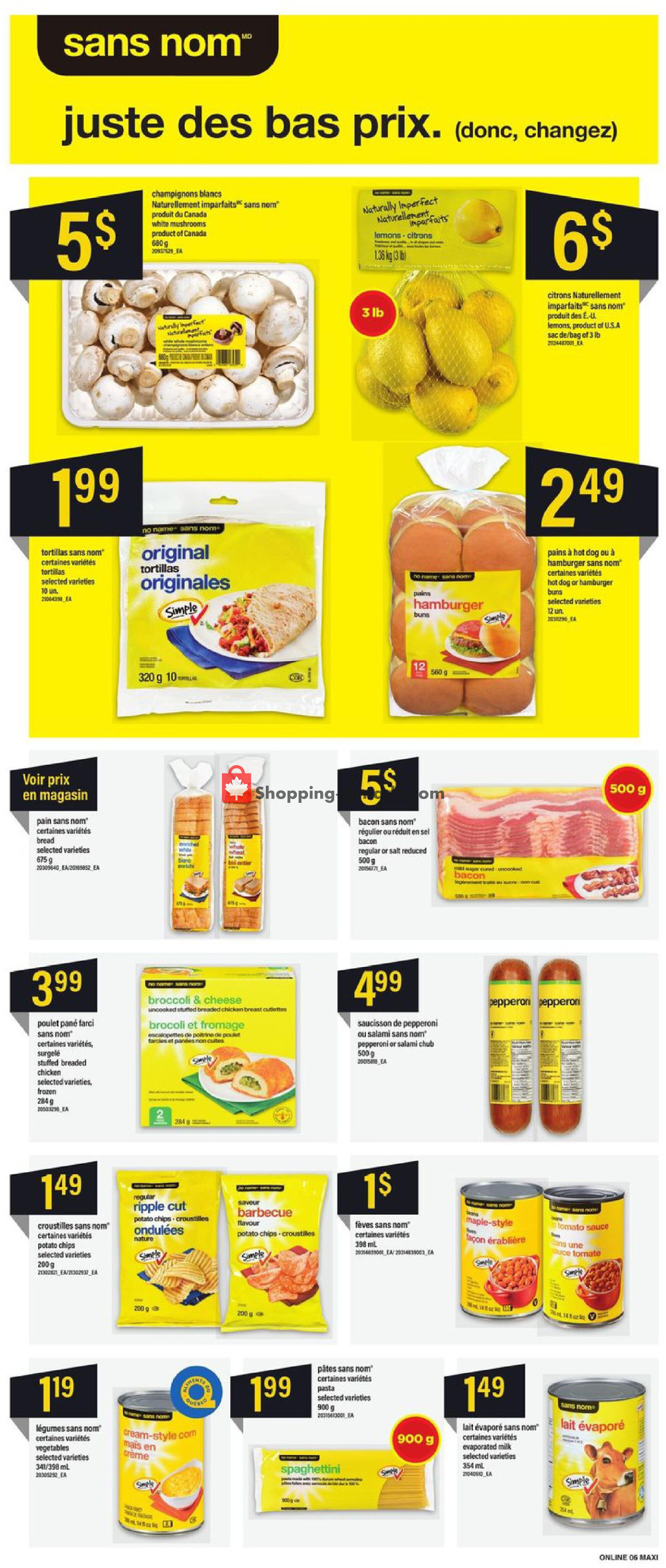 Maxi Canada, flyer - (Maxi Rabais): February 1 - February 7, 2024 ...