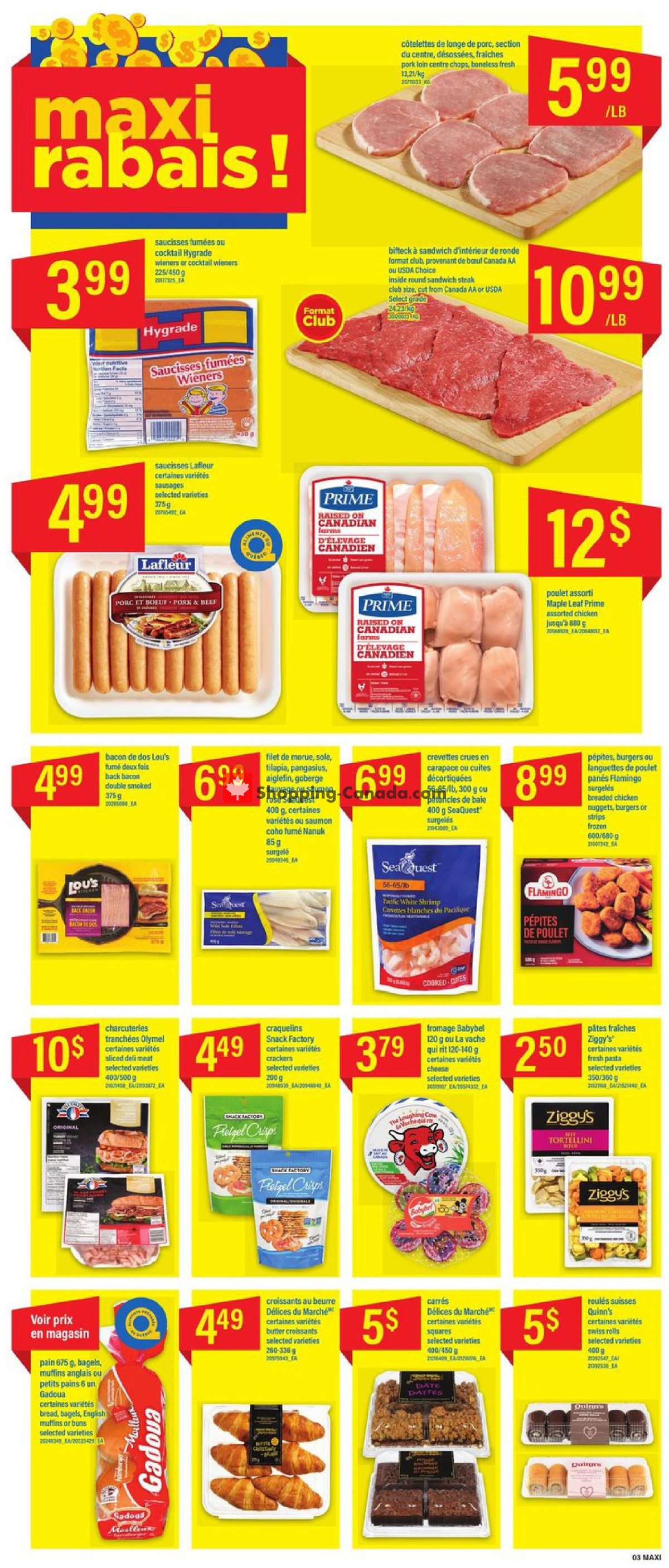 Maxi Canada, flyer - (Maxi Rabais): February 1 - February 7, 2024 ...