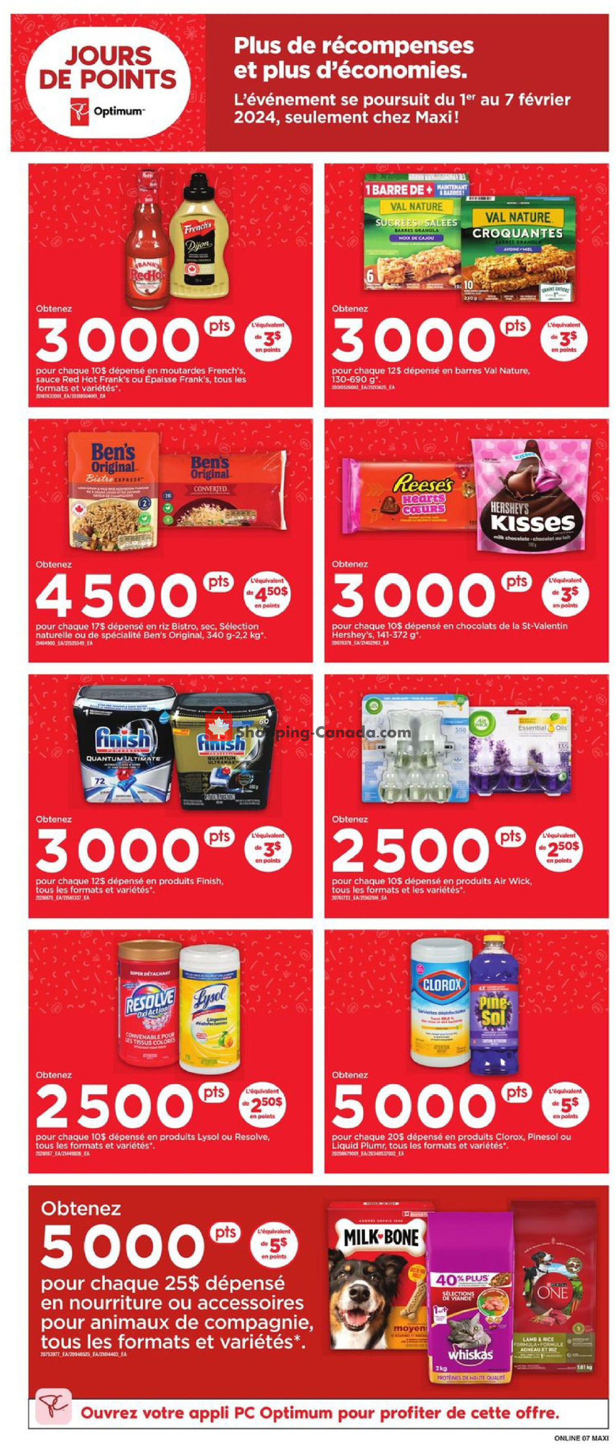 Maxi Canada, flyer - (Maxi Rabais): February 1 - February 7, 2024 ...