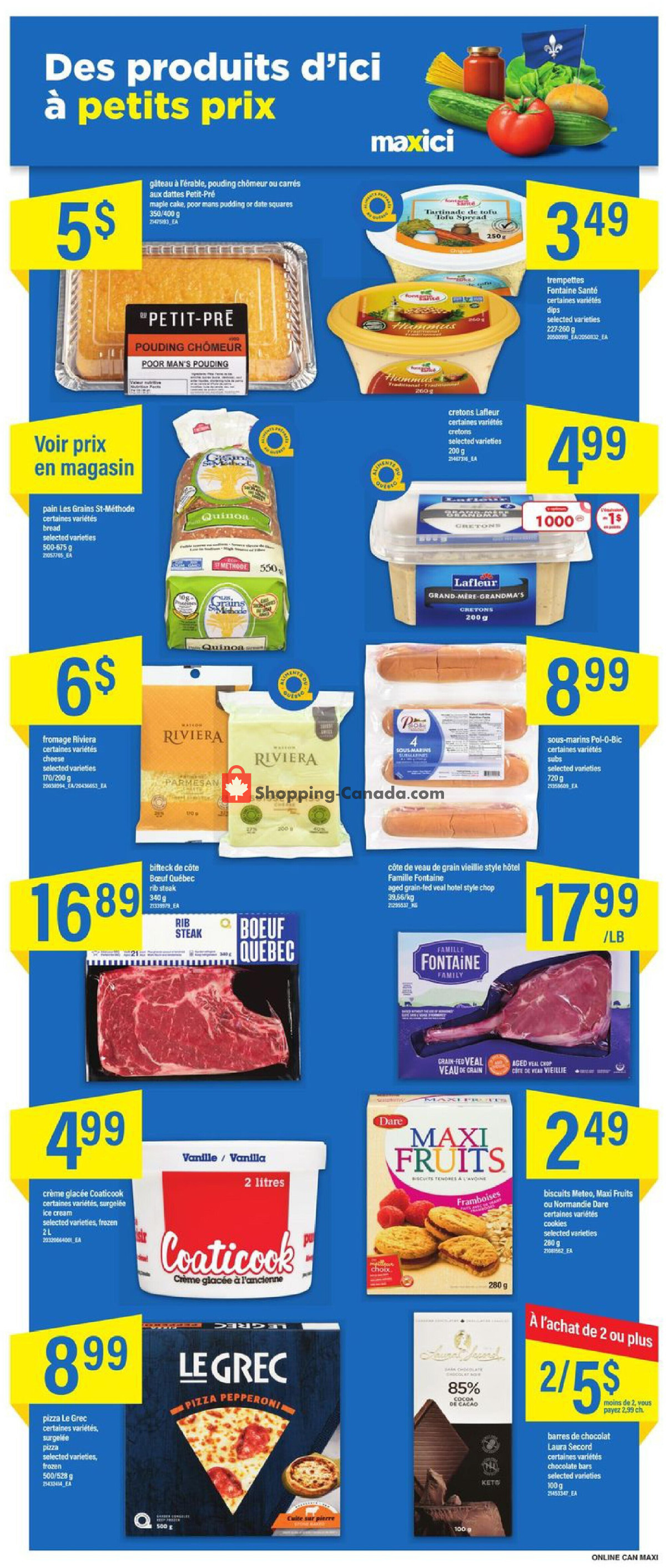 Maxi Canada, flyer - (Maxi Rabais): February 1 - February 7, 2024 ...