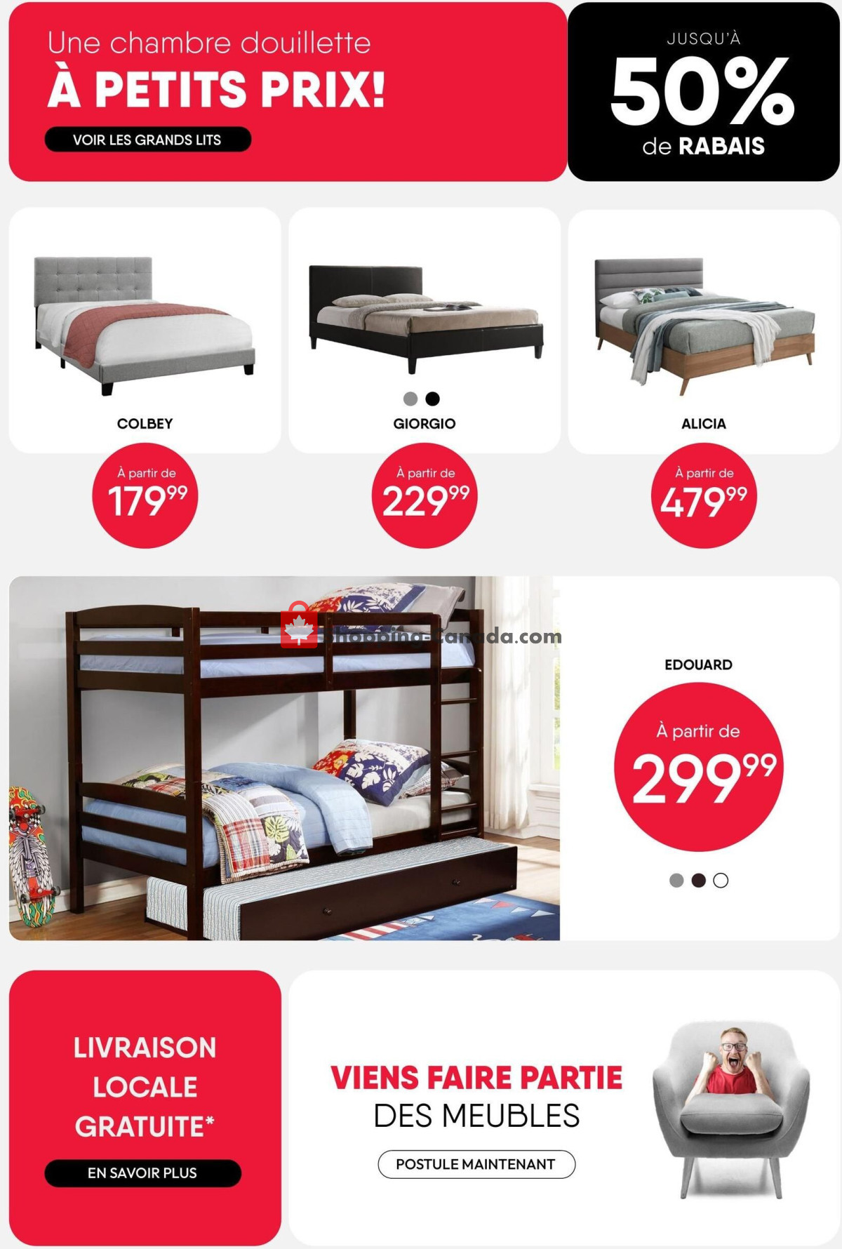 Meubles RD Canada, flyer - (Liquidation Apres Inventaire): January 22 ...