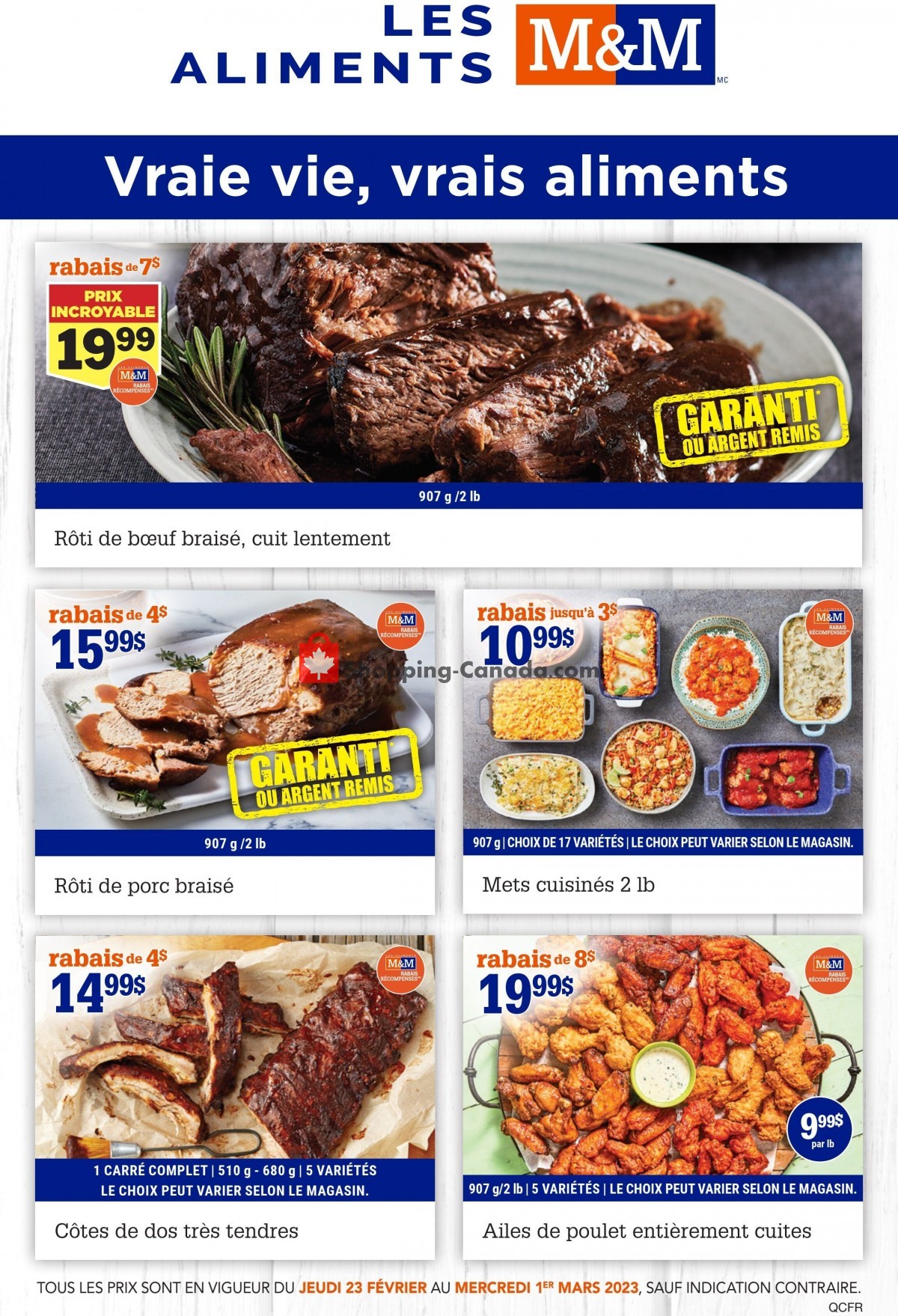 M&M Food Market Canada, flyer - (Vraie Vie, Vrais Aliments - QC ...