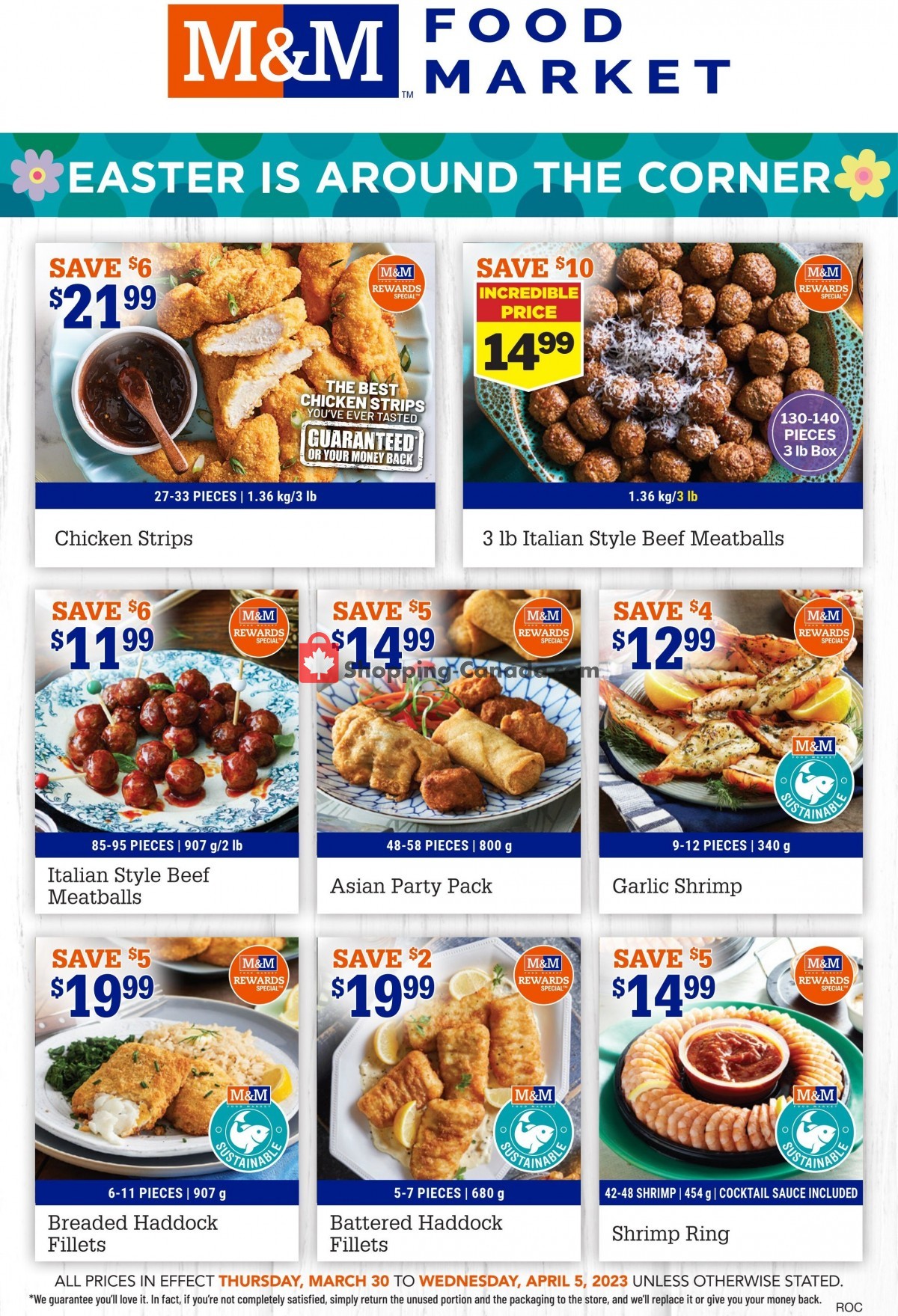 M&M Food Market Canada, flyer - (Special Offer - Atlantic): March 30 ...