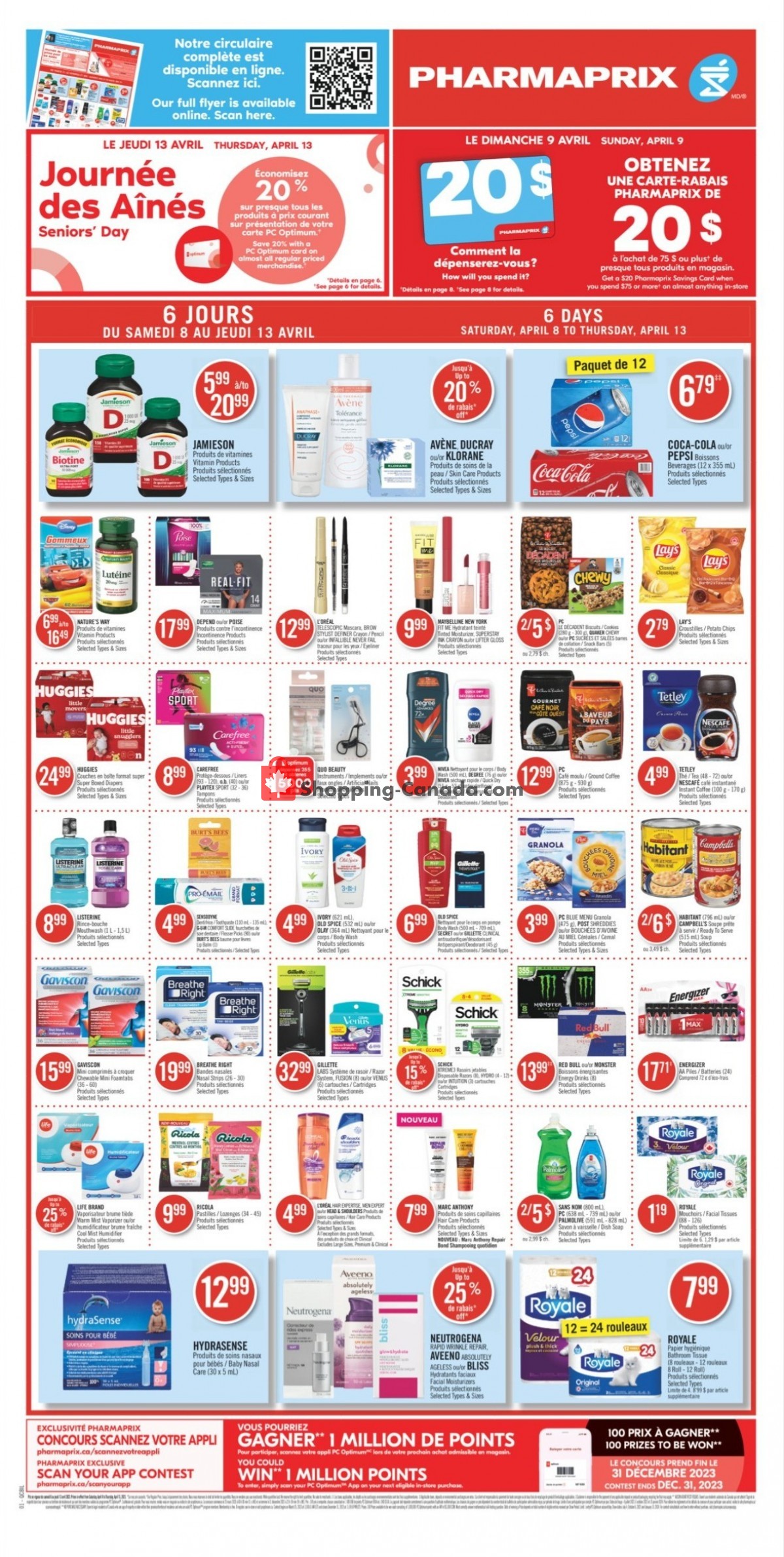 Pharmaprix Canada, flyer - (Joyeuses Paques - QC): April 8 - April 13 ...