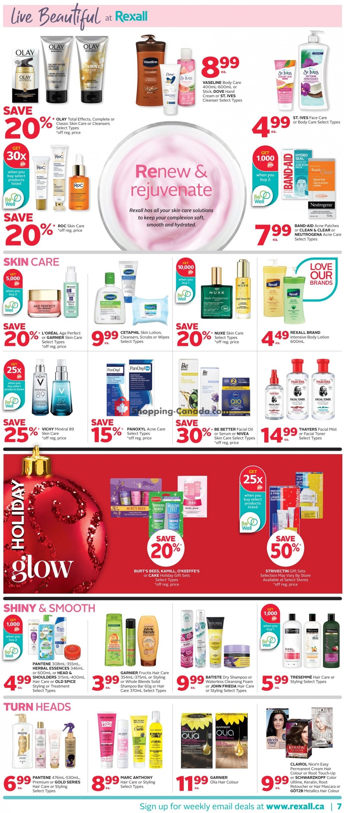 Rexall Drug Store Canada, flyer - (Special Offer - ON): November 25 ...