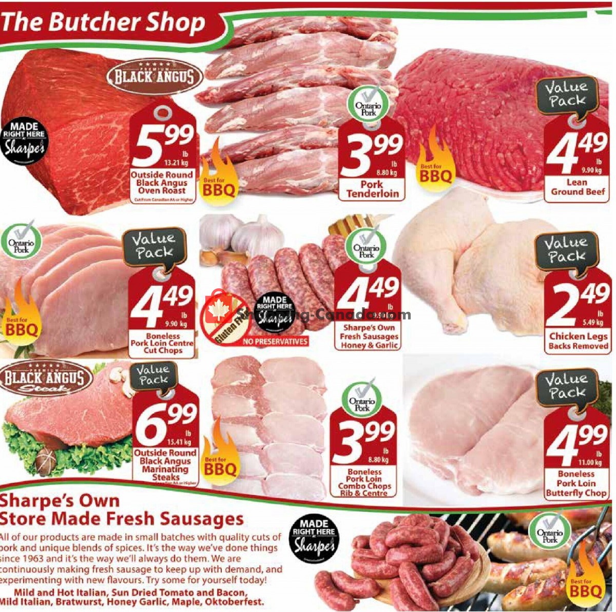 Sharpe's Food Market Canada, flyer - (Fresh Thinking Offer): June 8 ...